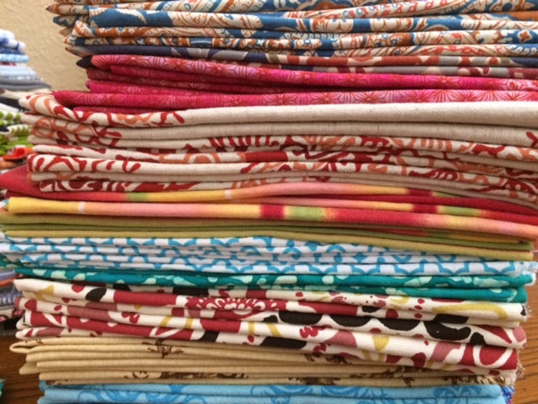 Boho Chic Cloth Napkins, Bohemian, Hippie, Junk Gypsy, Pop of Color Set ...