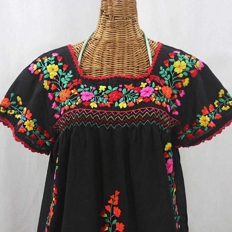 Embroidered Blouse - Etsy