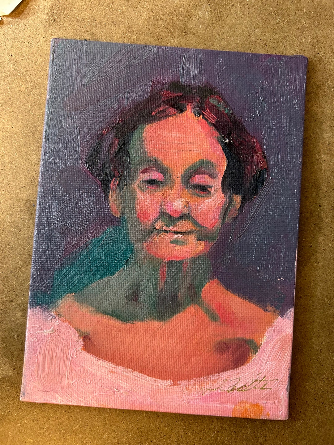 Female MINI Portrait Color Study - Etsy
