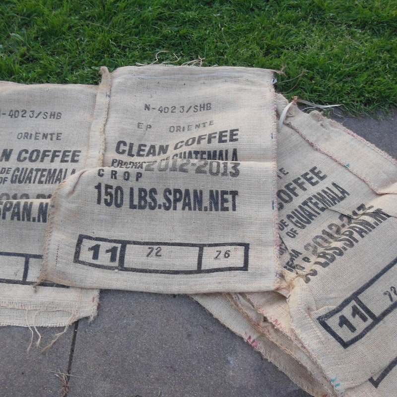 Burlap Coffee Sack - Etsy