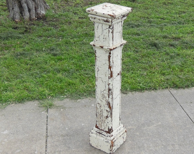 Antique Architectural Salvage 37 in Newel Post Old House Porch Column ...