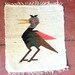 Vintage Handwoven Wool Duck Bird Textile Mat South American Origin ...