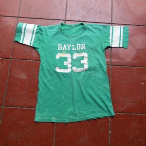 Vintage 1970s Baylor College Shirt Football Style Jersey Baylor Bears ...