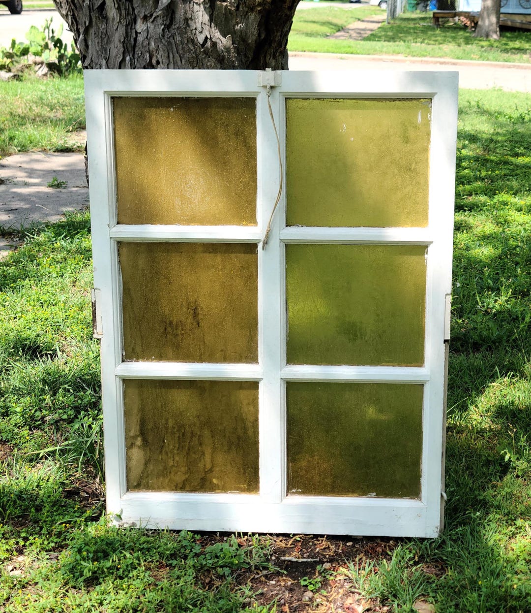 Salvaged 6 Pane Window St Marys Church Texas (33x44) - Etsy