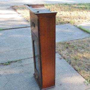 Antique Colonial Regulator Wood Wall Clock 41 in Tall - Etsy