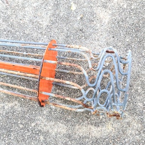 Vintage Antique Metal Round Chimney Cleaner Sweeper Tool Expands Made ...