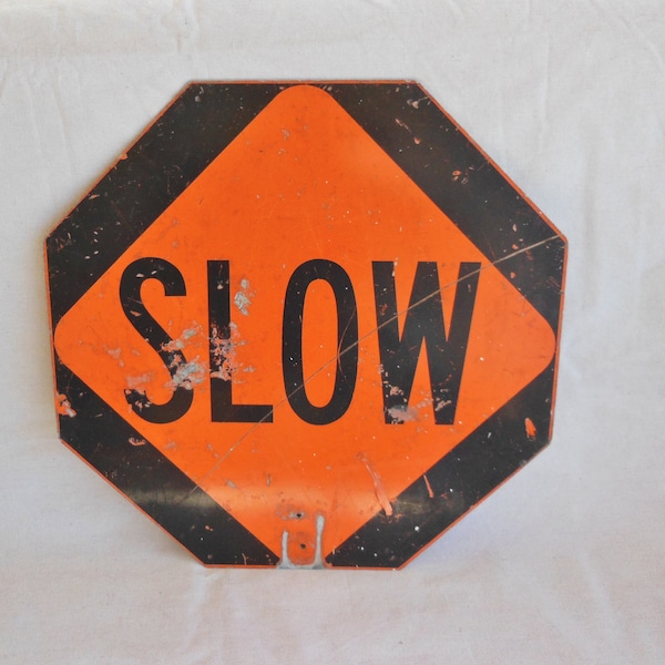 Vintage Stop Sign - Etsy