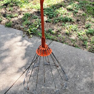 Vintage Antique Metal Round Chimney Cleaner Sweeper Tool Expands Made ...