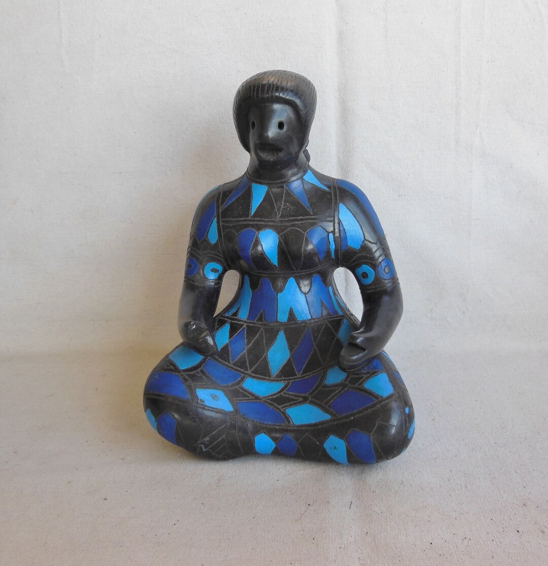 Vintage Manuel Felguérez Barra Sculpture Woman Figurine - Etsy