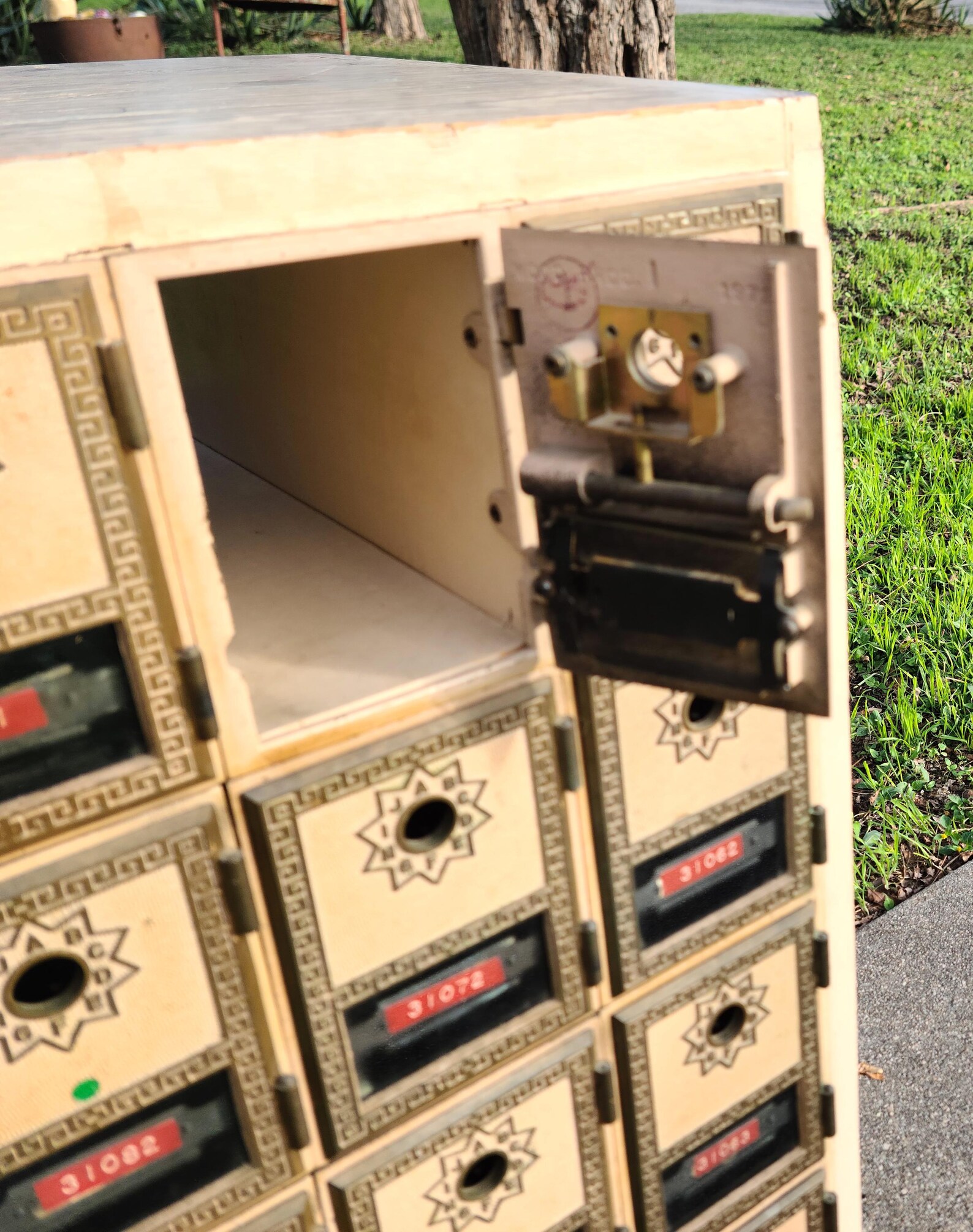Vintage US Post Office Mail Sorter Box Cubby - Etsy