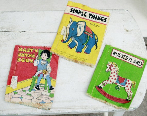 Set of 3 Cloth Deans Rag Book Made in England - Etsy