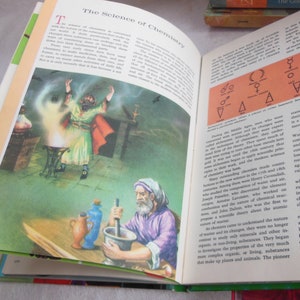 Vintage 1961 Golden Treasury of Knowledge Complete Set Volume 1 - 16 ...