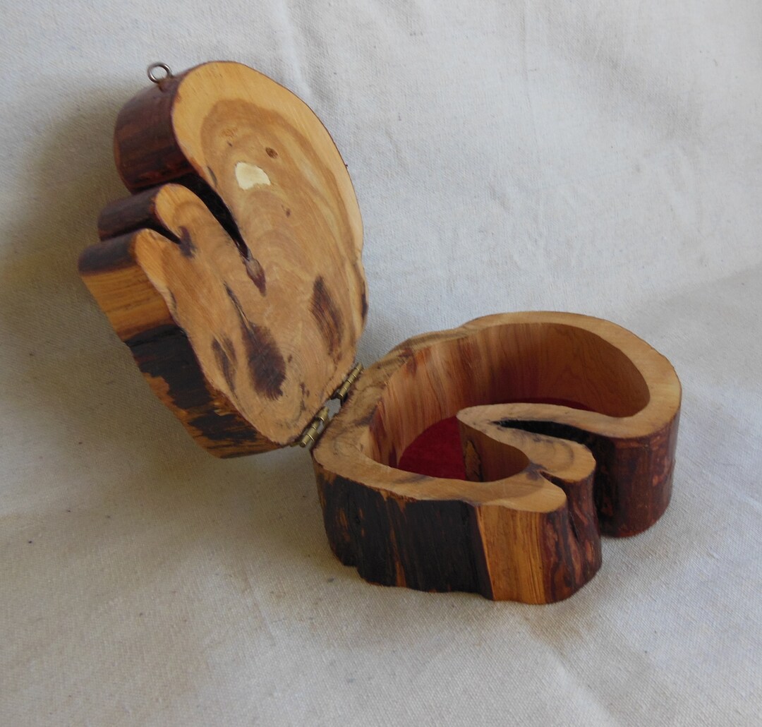 Vintage Hand Crafted Tree Stump Recycle Chunk of Wood Log Branch ...