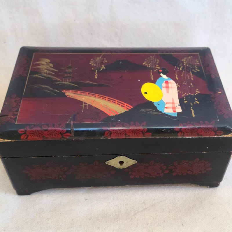 Asian Jewelry Box - Etsy