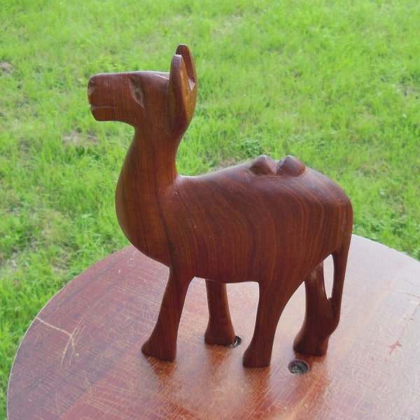 Hand Carved Animal - Etsy