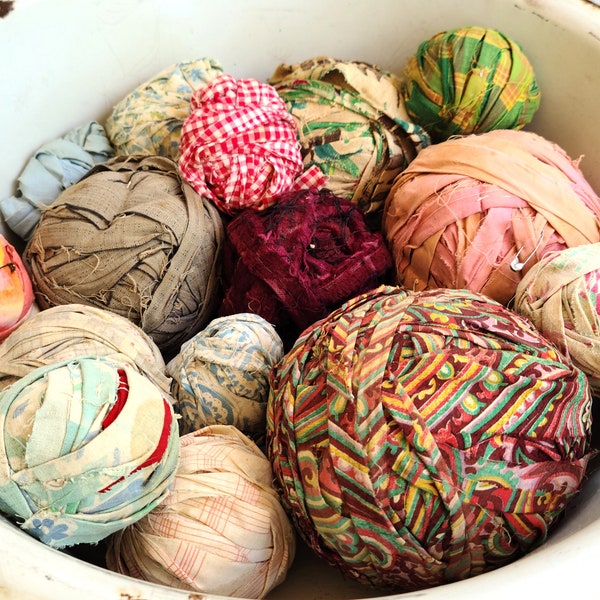 Rag Balls - Etsy