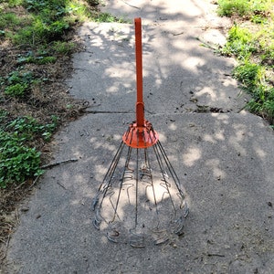 Vintage Antique Metal Round Chimney Cleaner Sweeper Tool Expands Made ...