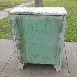 Antique Galvanized Metal Ice Box 1920s Refrigerator - Etsy