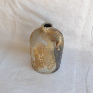 Antique 1800s Stoneware Pottery Jug Whiskey Water Jug Rustic Primitive ...