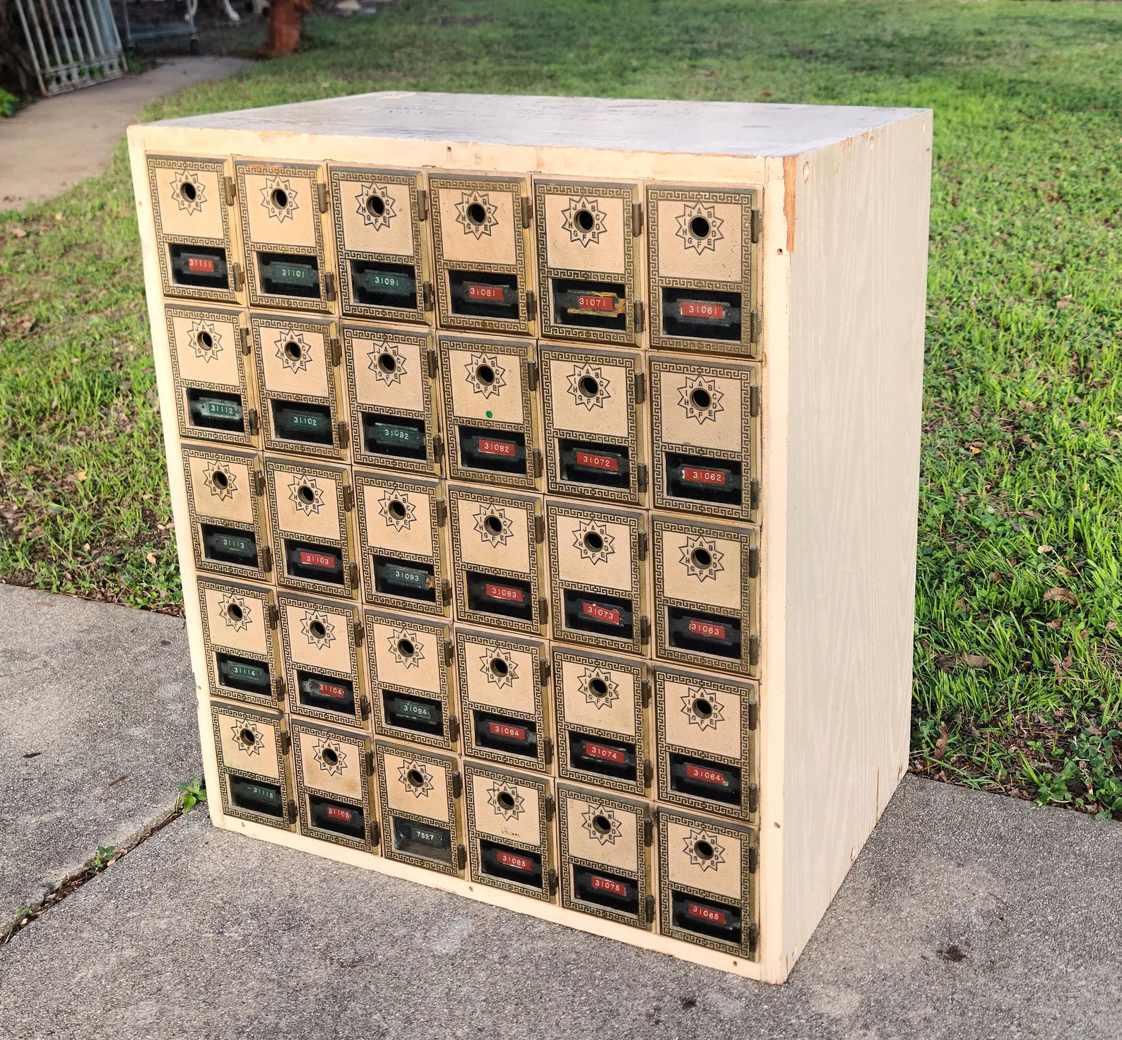 Vintage US Post Office Mail Sorter Box Cubby - Etsy