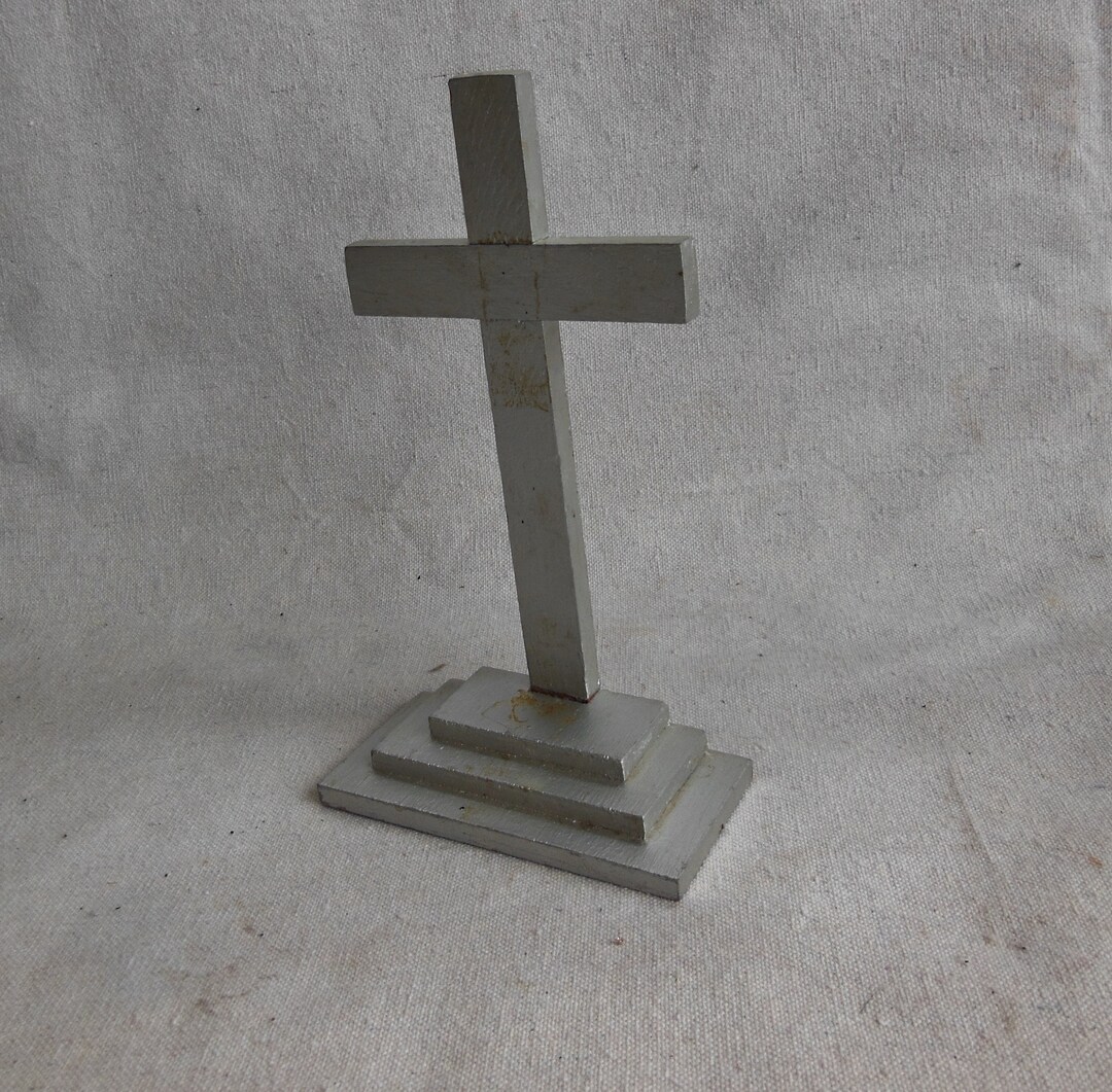 Antique Wood Cross Handmade Religious Symbol Wooden Crucifix Christian ...
