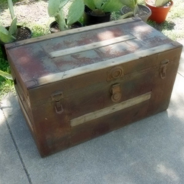 Metal Chest - Etsy