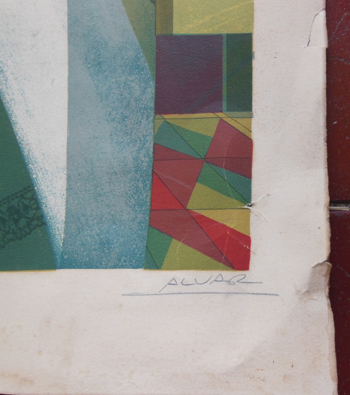 Vintage EP Print Signed by Alvar Artist Proof Alvar Sunol - Etsy