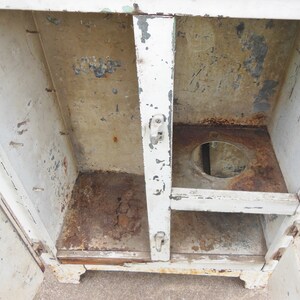 Antique Galvanized Metal Ice Box 1920s Refrigerator - Etsy