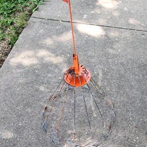 Vintage Antique Metal Round Chimney Cleaner Sweeper Tool Expands Made ...