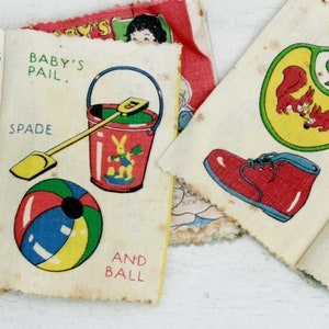 Set of 3 Cloth " Deans Rag Book Made in England" Toddler Childrens ...