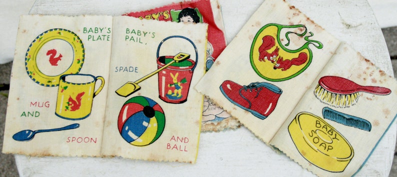 Set of 3 Cloth Deans Rag Book Made in England - Etsy