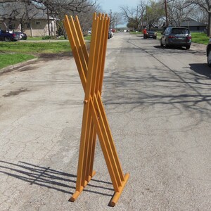 Vintage Wood Freestanding X Shape Hat Rack Coat Hanger Rack - Etsy