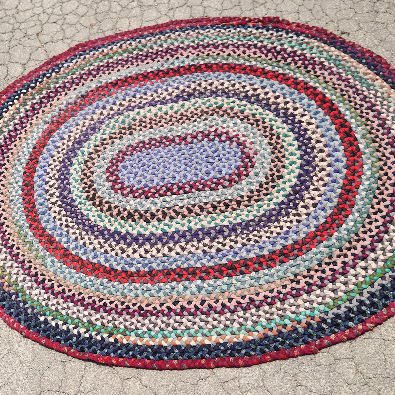 Wool Braided Rug - Etsy