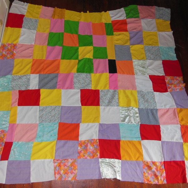 Retro Patchwork - Etsy