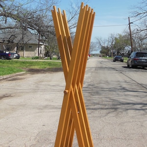 Vintage Wood Freestanding X Shape Hat Rack Coat Hanger Rack - Etsy