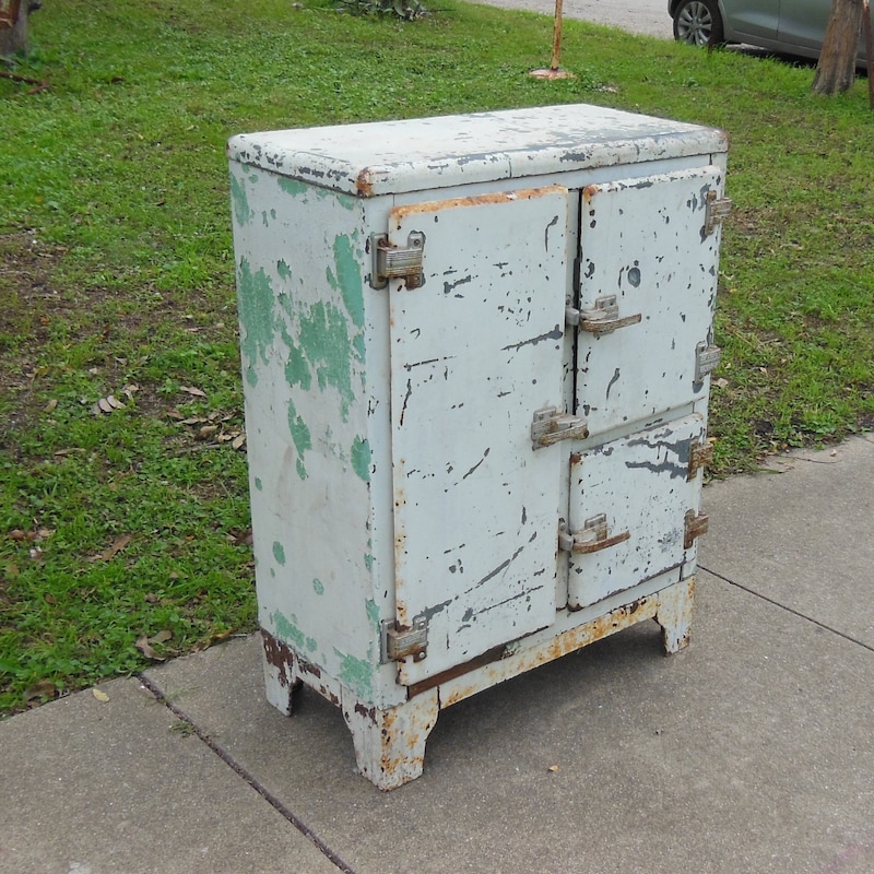 Antique Ice Box - Etsy