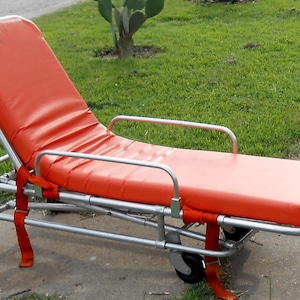 Vintage Ferno Ambulance Stretcher Gurney Lounge Etsy