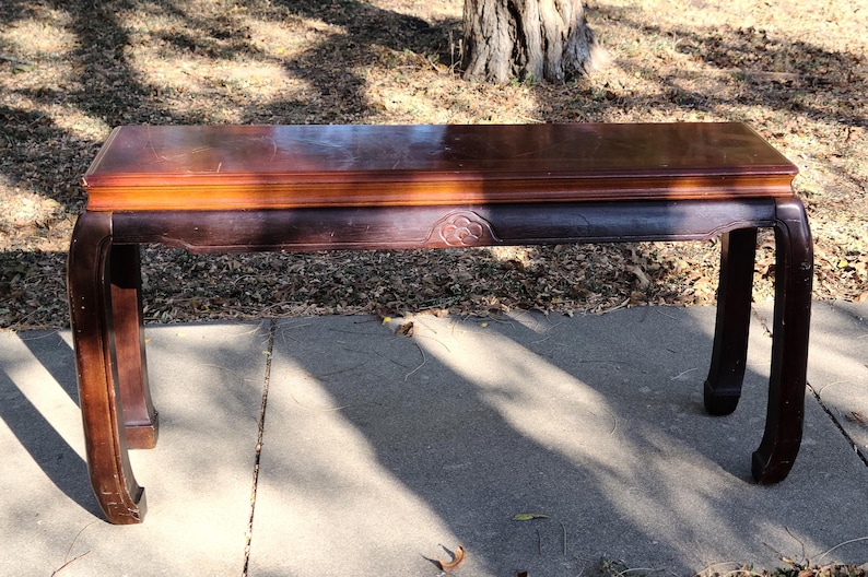 Asian Ming Style Console Table Oriental Design Sofa Table - Etsy