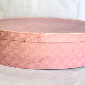Vintage 1930s Effanbee Lamkin Oval Doll Box Original Doll Box Pink ...