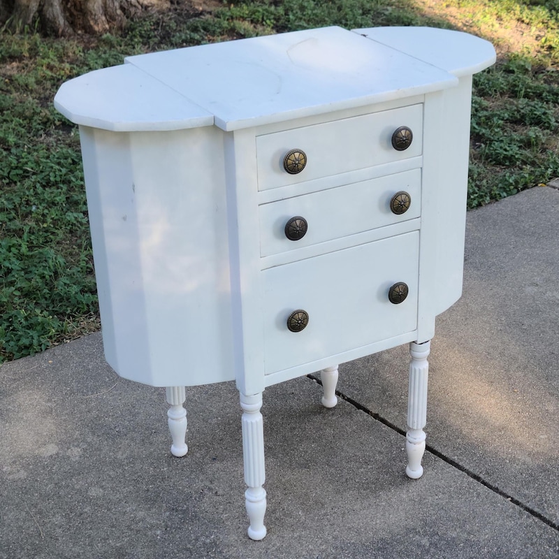 Vintage Sewing Cabinet - Etsy