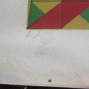 Vintage EP Print Signed by Alvar Artist Proof Alvar Sunol Modern Art ...