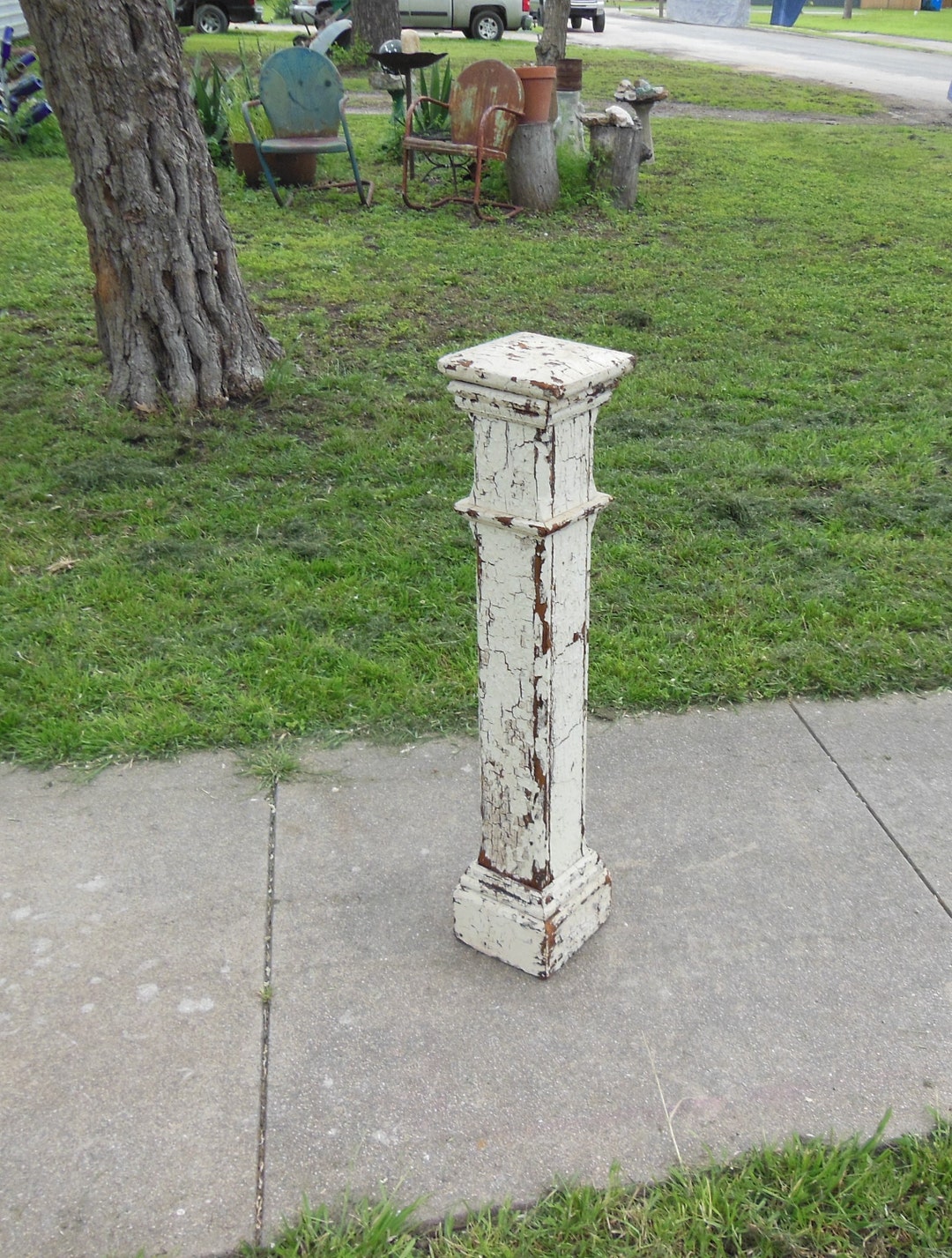 Antique Architectural Salvage 37 in Newel Post Old House Porch Column ...