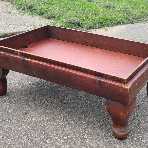 Foot Stool Wooden Tray - Etsy