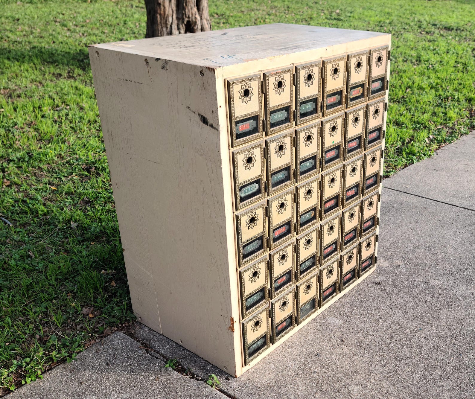 Vintage US Post Office Mail Sorter Box Cubby - Etsy
