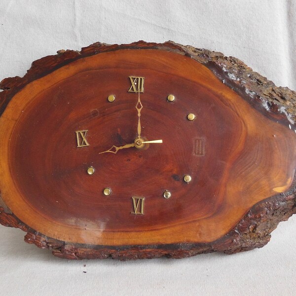 Handmade Wood Clock - Etsy