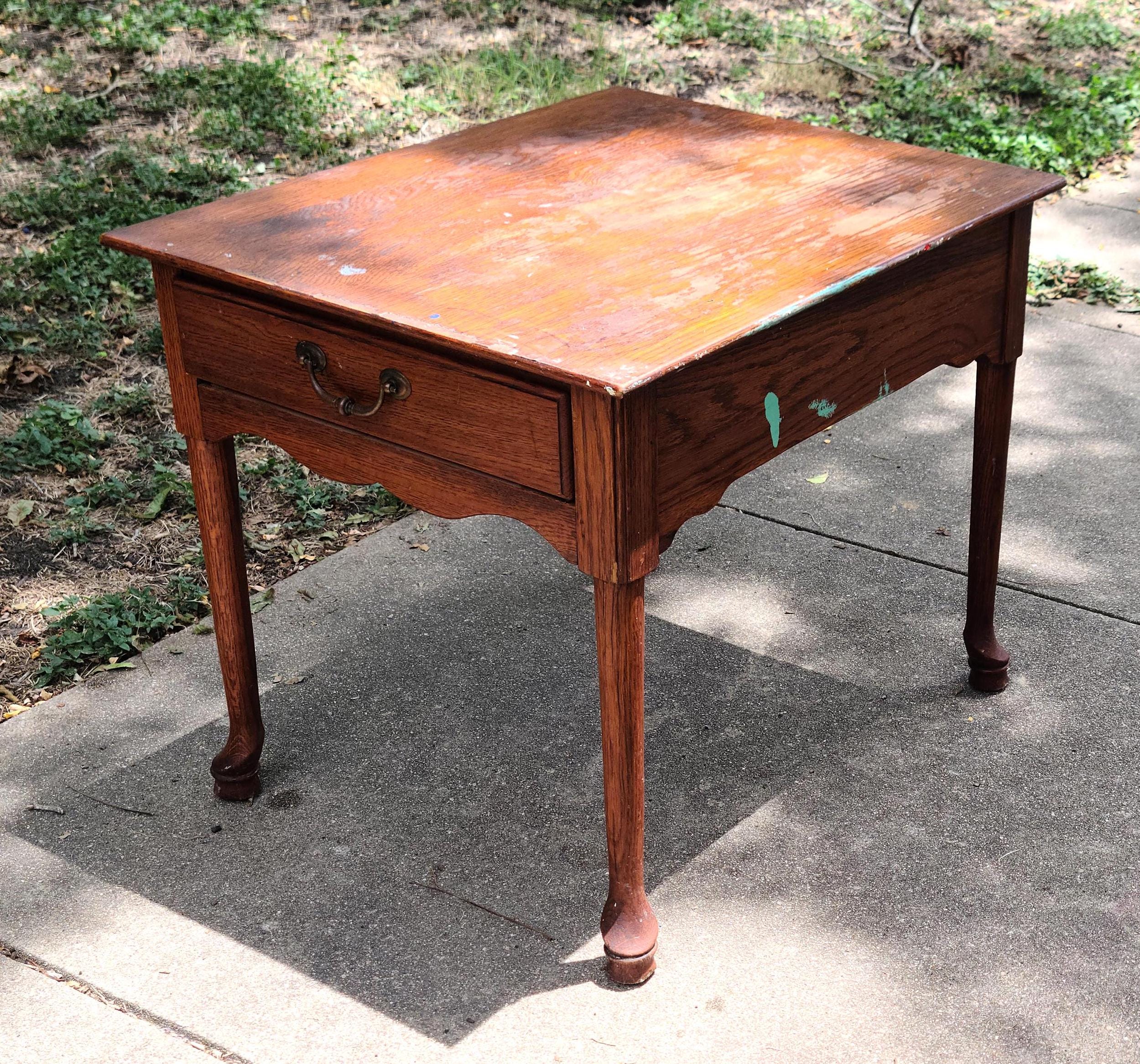 Vintage Lexington Bob Timberlake American Cabin Oak Wood Side Table - Etsy