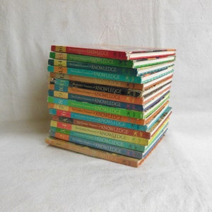 Vintage 1961 Golden Treasury of Knowledge Complete Set Volume 1 - 16 ...
