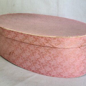 Vintage 1930s Effanbee Lamkin Oval Doll Box Original Doll Box Pink ...