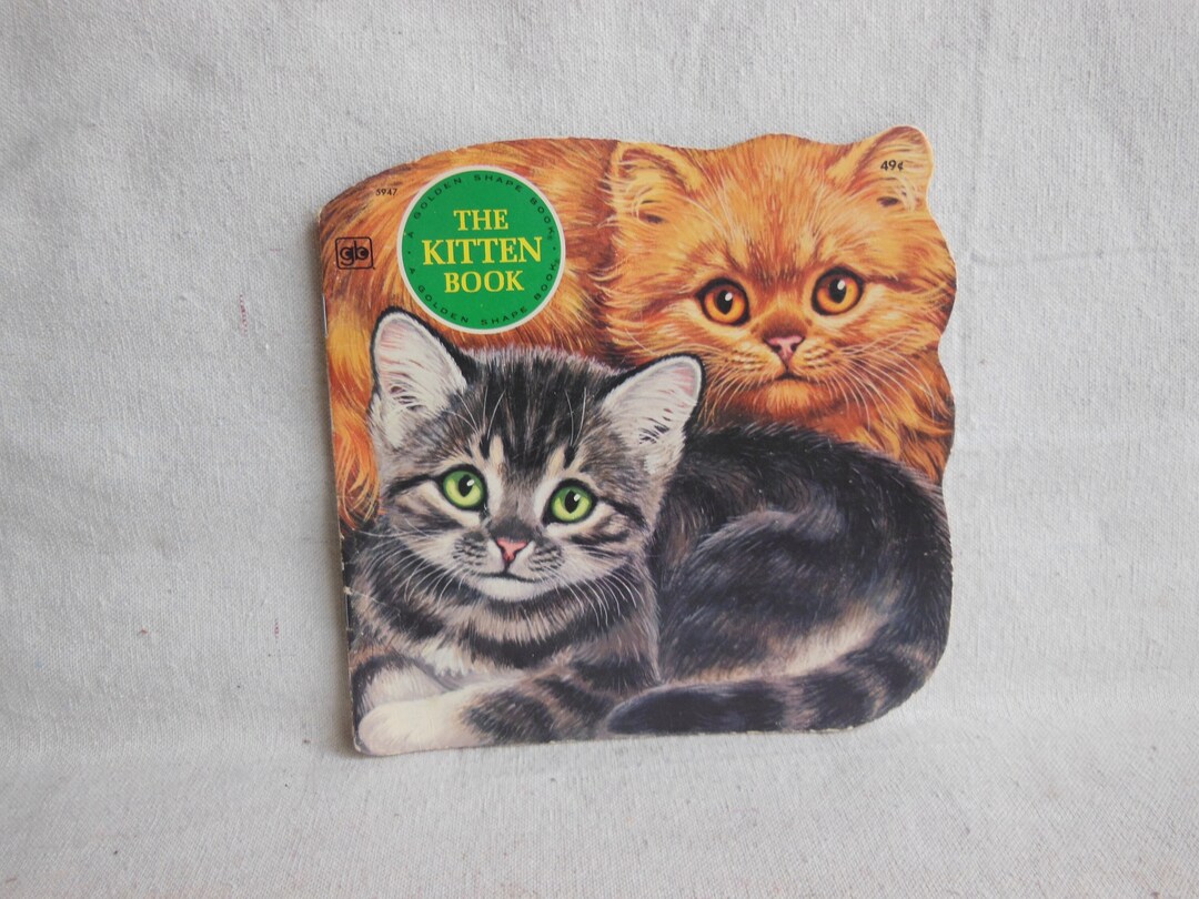 Vintage the Kitten Book 1978 - Etsy