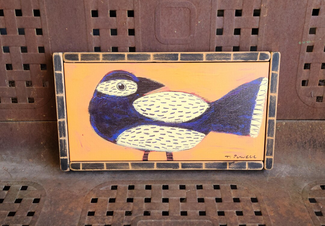 Vintage Terrell Powell Original Art Painting Austin Texas Artist Now in ...